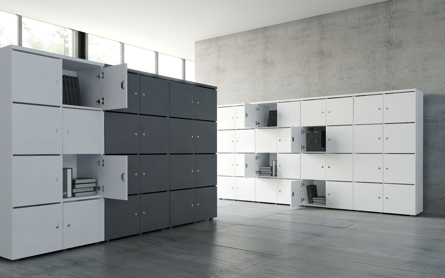 LOCKERY - szafki skrytkowe MDD - DB Meble